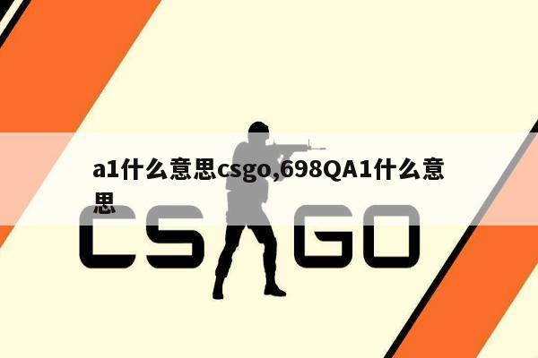 a1什么意思csgo,698QA1什么意思 - CSGO知识 - csgo开箱网站