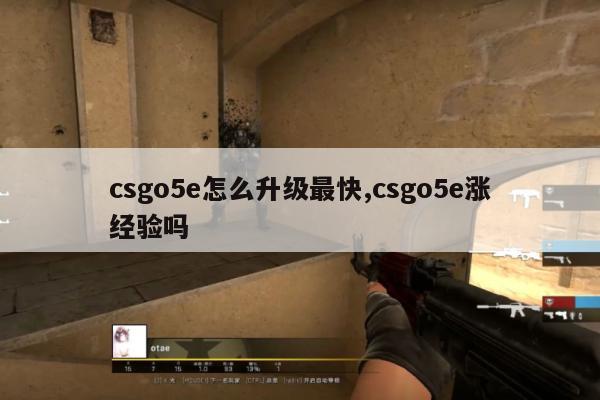 csgo5e怎么升级最快,csgo5e涨经验吗 - CSGO知识 - csgo开箱网站